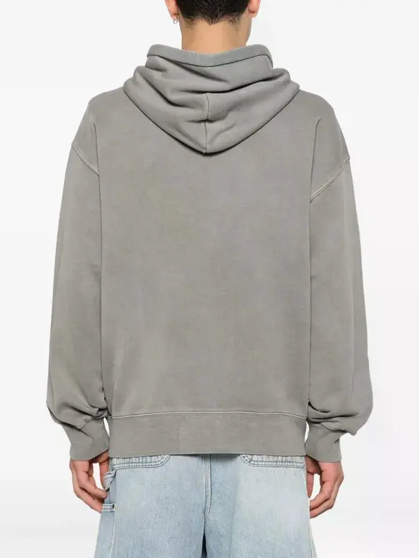 Carhartt Work In Progress Zip-fastening Hooded Sweatshirt - Grey