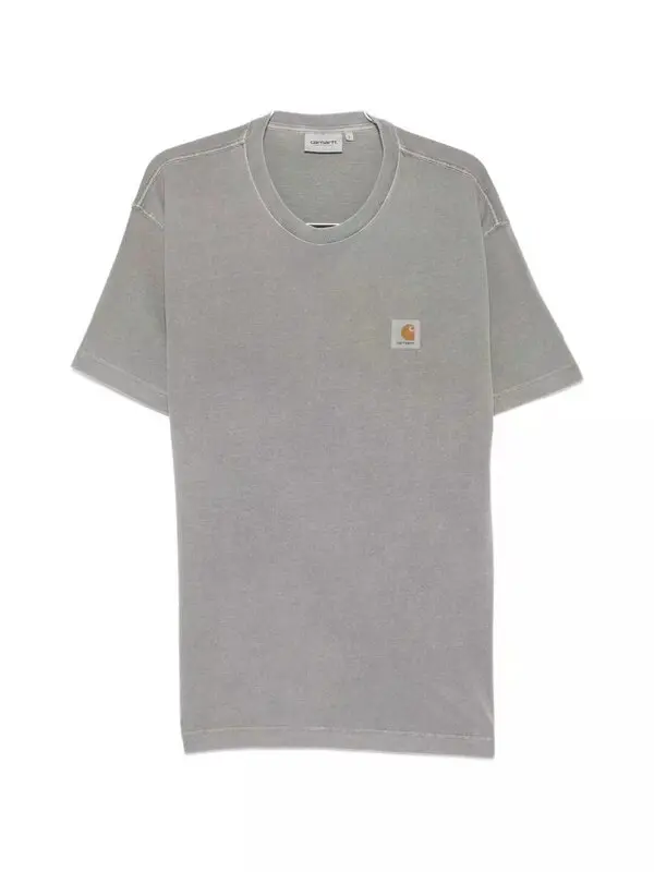 Carhartt Work In Progress Logo-patch T-shirt - Grey