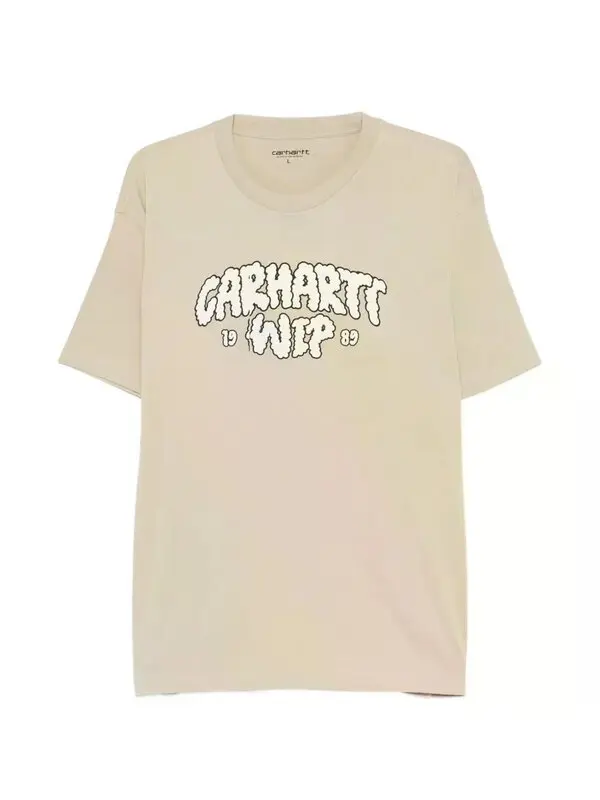Carhartt Work In Progress Logo-print Crew-neck T-shirt