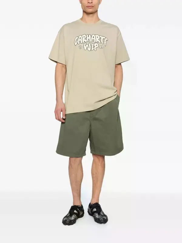Carhartt Work In Progress Logo-print Crew-neck T-shirt