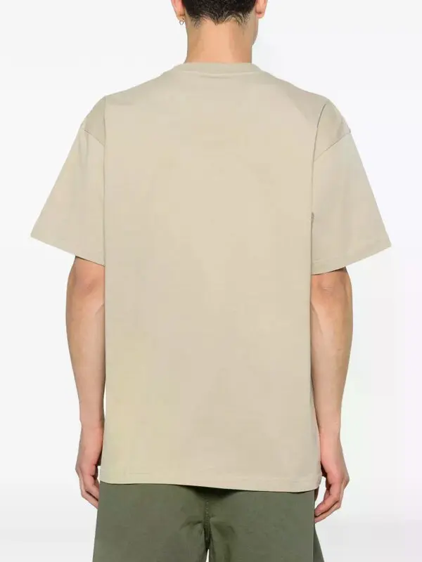 Carhartt Work In Progress Logo-print Crew-neck T-shirt