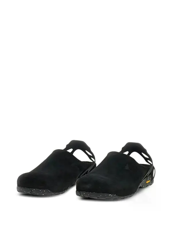 ROA Fedaia Leather Mules - Black