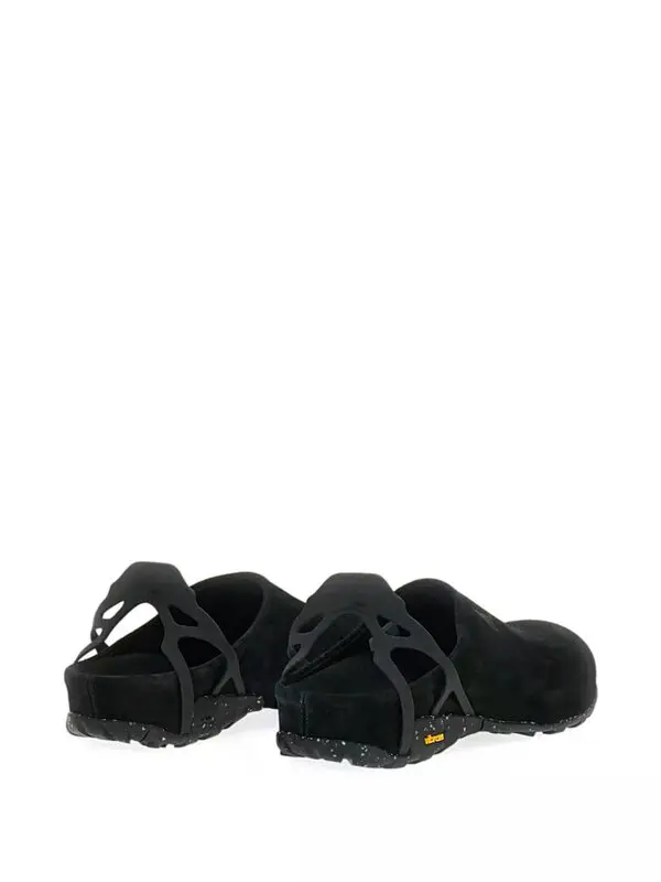 ROA Fedaia Leather Mules - Black