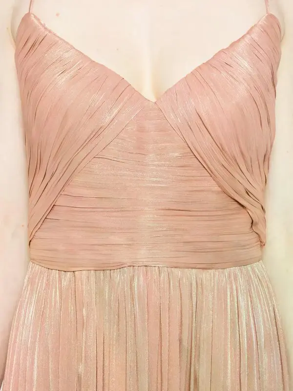 Costarellos Fayla V-neck Maxi Dress
