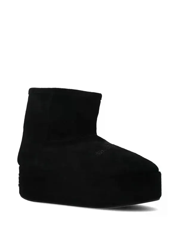 Balenciaga Alaska Platform Boots - Black