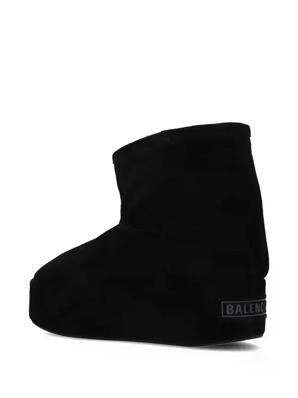 Balenciaga Alaska Platform Boots - Black