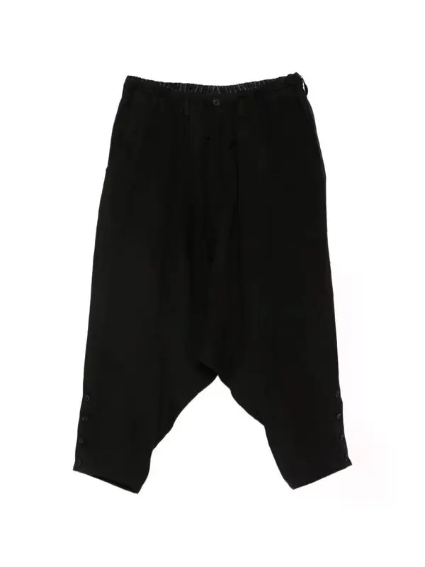 Yohji Yamamoto Button-fastening Trousers