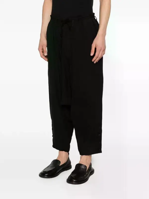 Yohji Yamamoto Button-fastening Trousers