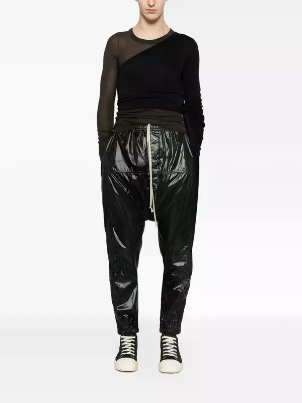 Rick Owens Prisoner Drawstring Trousers - Black
