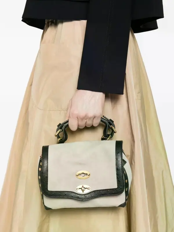 ZANELLATO Small Postina Top-handle Satchel Bag