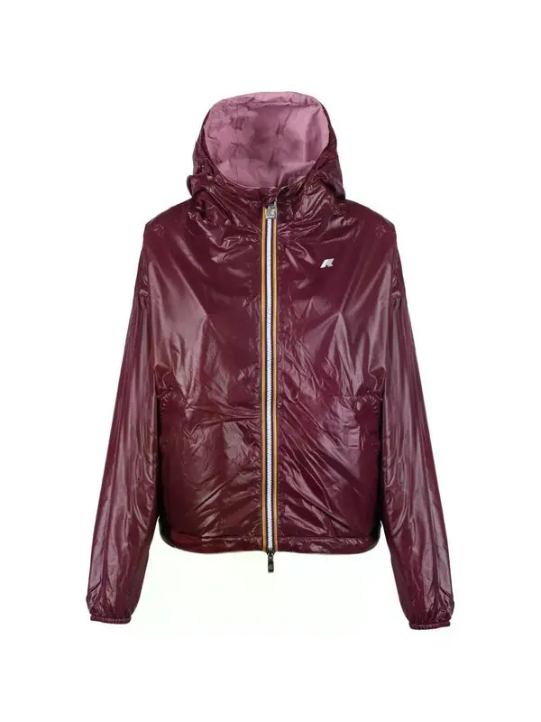 K-WAY Laurette Double Hooded Jacket - Pink