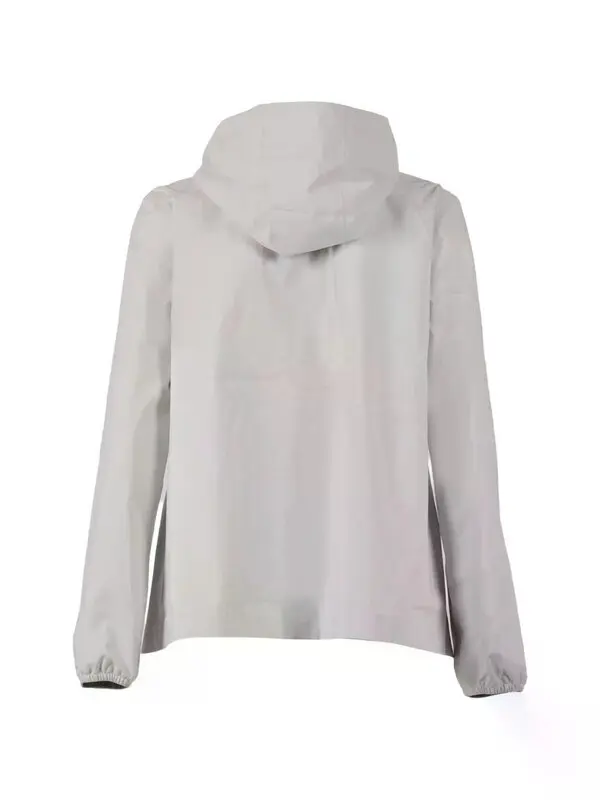 K-WAY Stretch Hooded Jacket - Grey