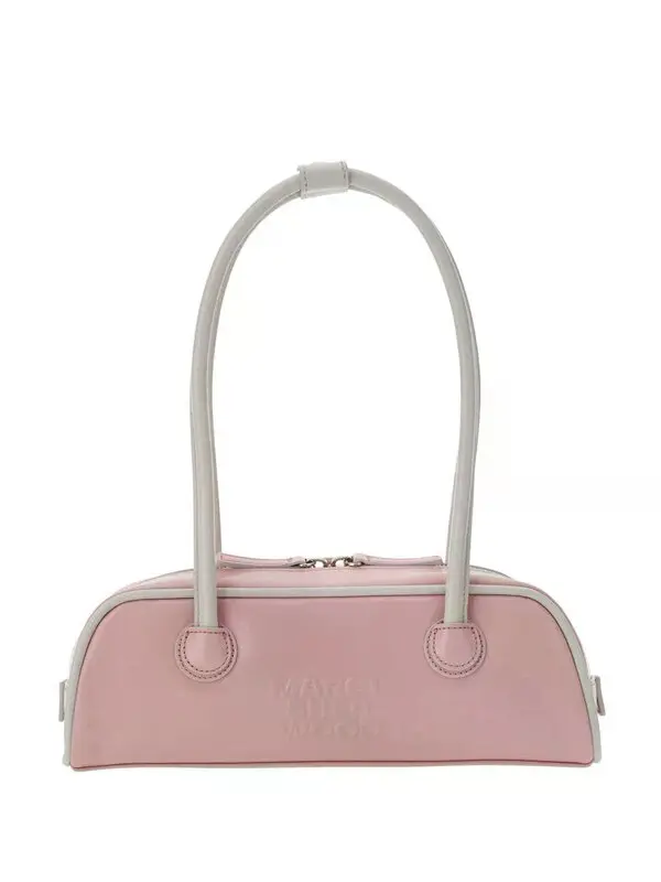 MARGESHERWOOD Mini Piping Embossed Shoulder Bag - Pink