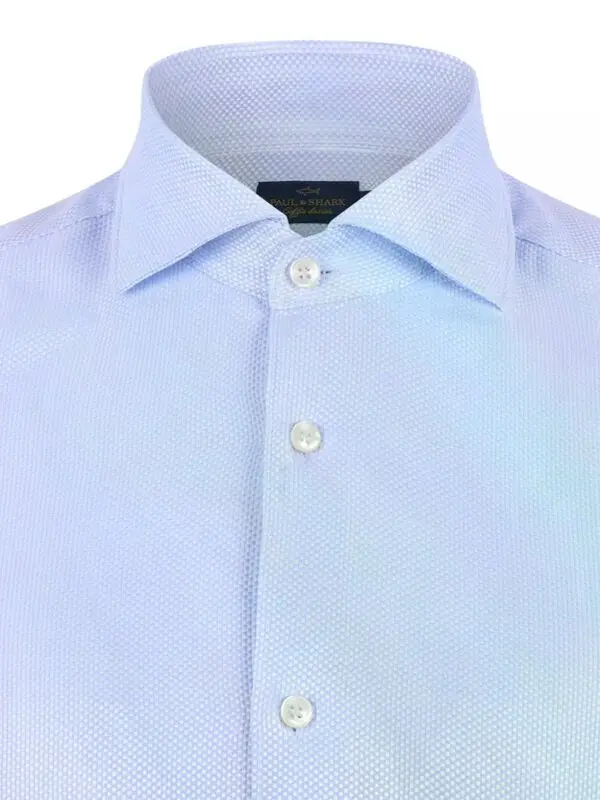 Paul & Shark Buttoned Cotton Shirt - Blue
