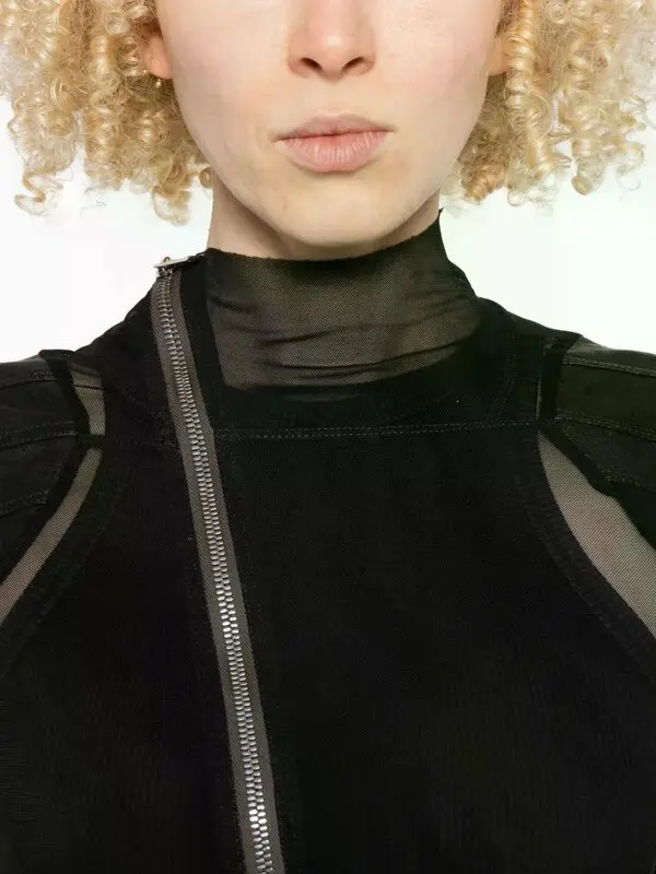 Rick Owens Shoulder-panel Zip-up Jacket