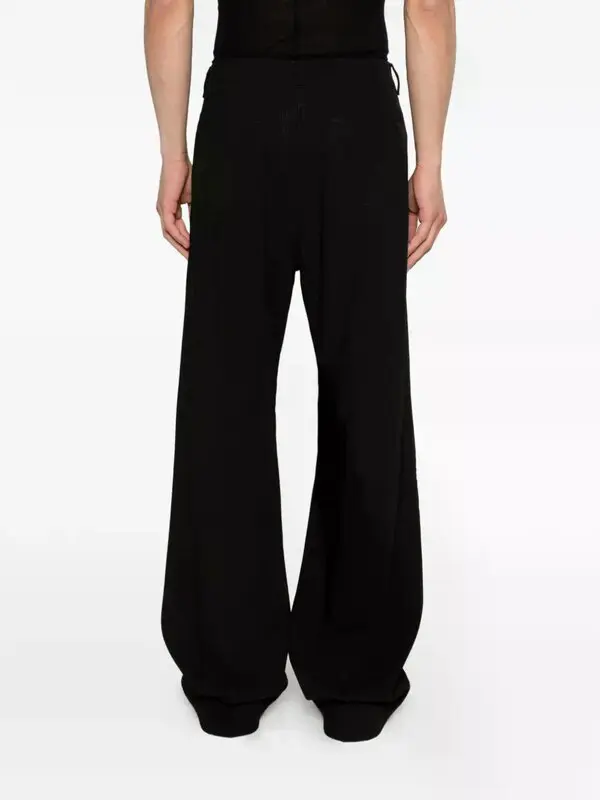 Rick Owens Geth Button-fastening Trousers - Black
