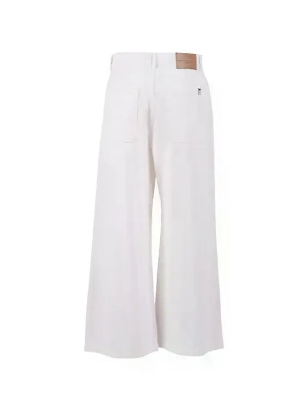 Max Mara Floral Embroidered Trousers - Neutrals
