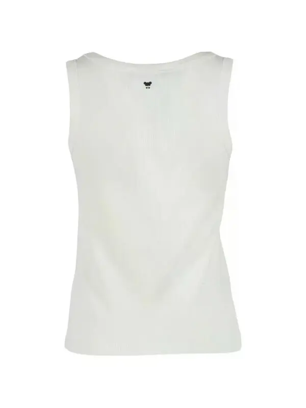 Max Mara Ribbed Sleeveless Top