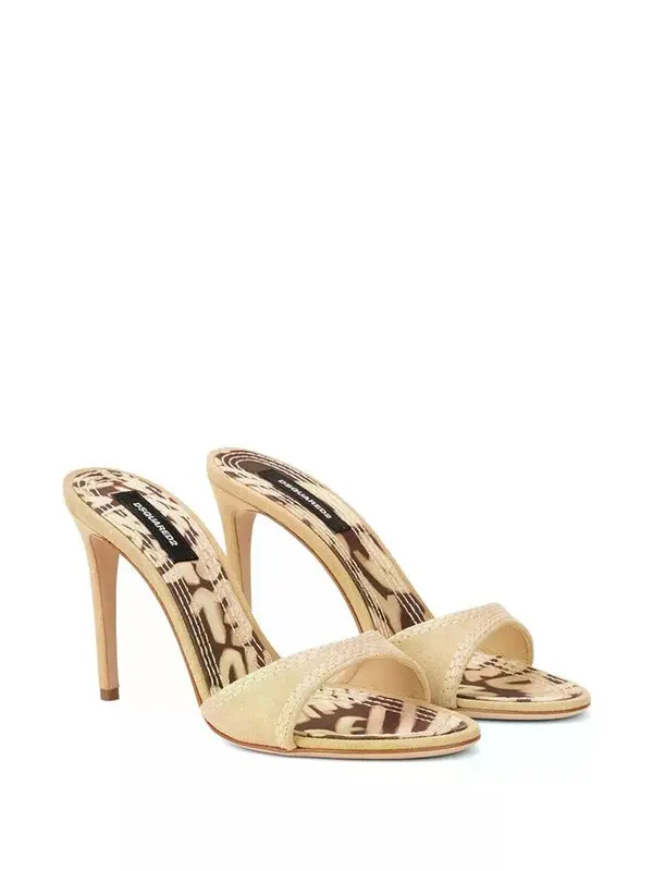 Dsquared2 Twin High Heeled Mules