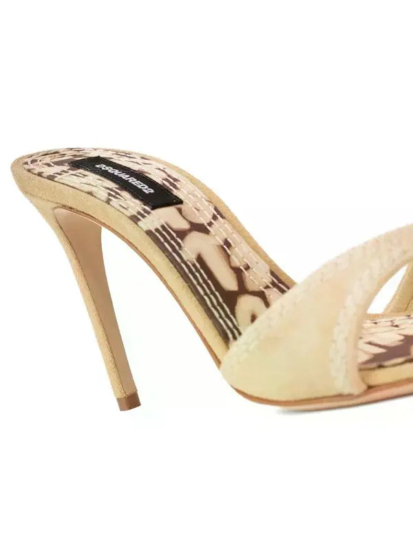 Dsquared2 Twin High Heeled Mules