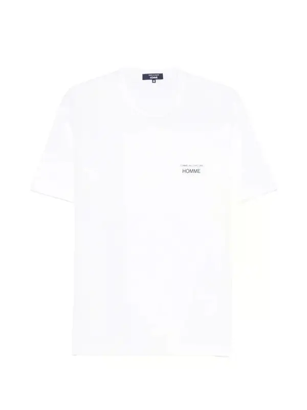 Comme Des Garçons Graphic-print T-shirt - White