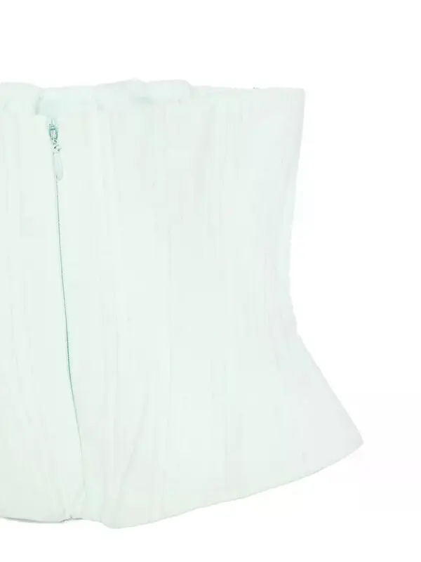 Costarellos Pleated Corset Top