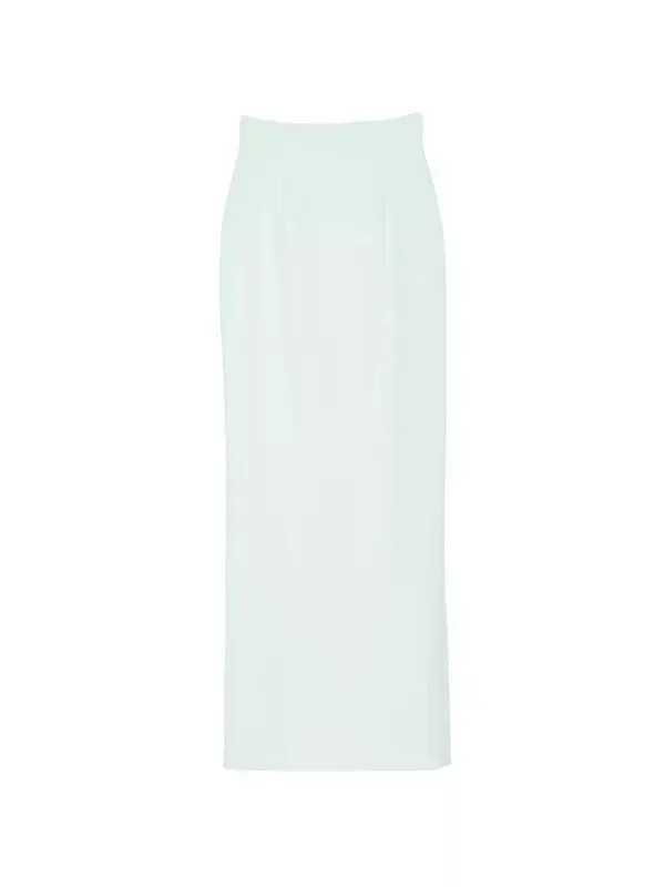 Costarellos Back-slit Maxi Skirt