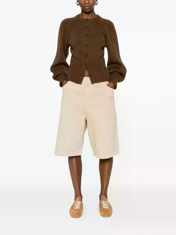ENTIRE STUDIOS Spar Elasticated Shorts - Neutrals