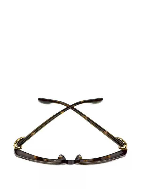 Etro Rectangle-frame Sunglasses - Brown