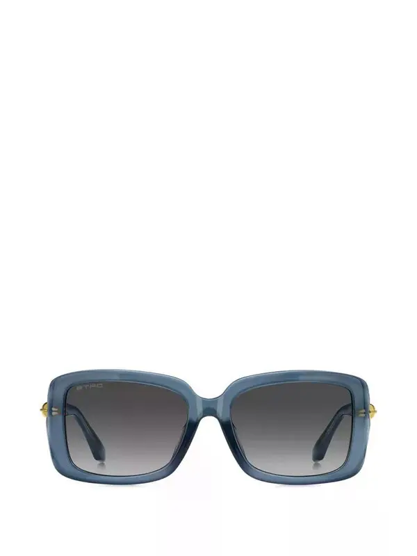 Etro Rectangle-frame Sunglasses - Blue