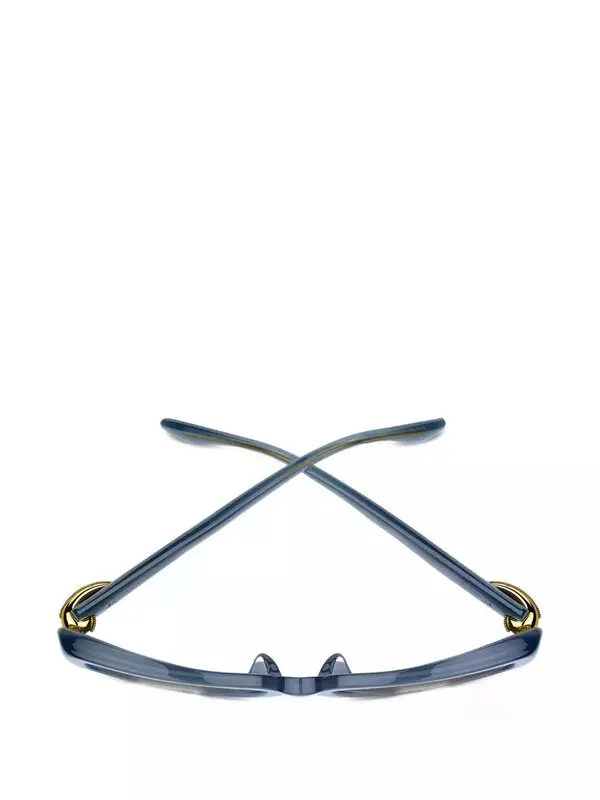 Etro Rectangle-frame Sunglasses - Blue