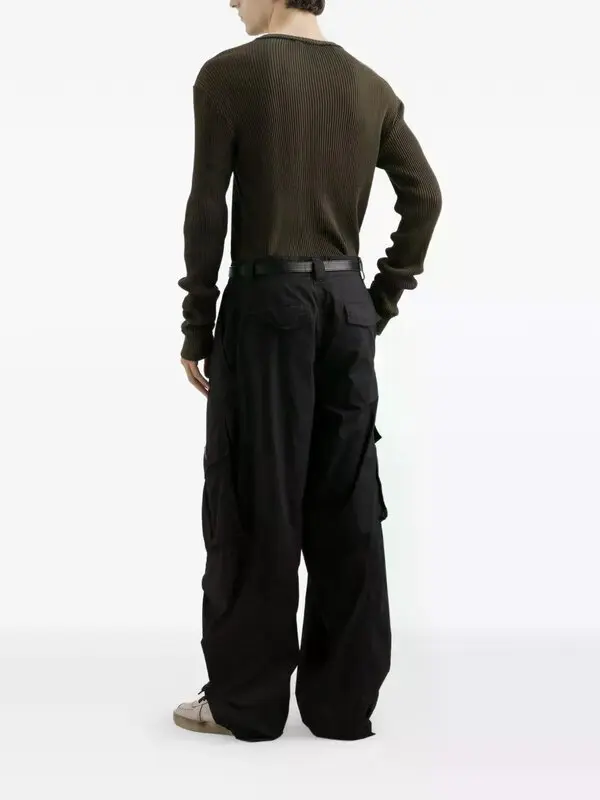 Dolce & Gabbana Button Ribbed T-shirt