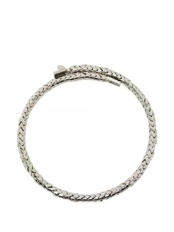 Toga Round Snake-motif Chain Choker