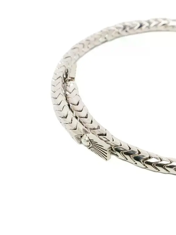 Toga Round Snake-motif Chain Choker