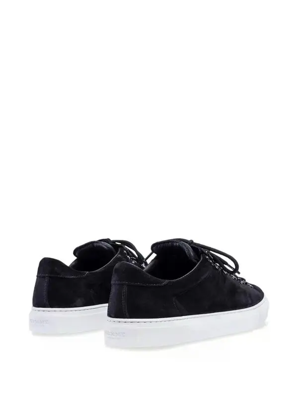 Diemme Marostica Suede Lace-up Sneakers - Black