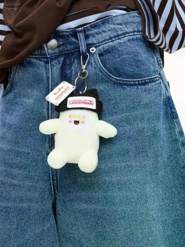 CHARLES JEFFREY Gromlin Plush Keyring - White