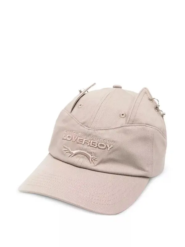 CHARLES JEFFREY Pierced-ears Baseball Cap - Neutrals
