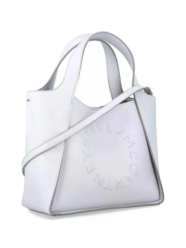 Stella McCartney Logo Tote Bag - White
