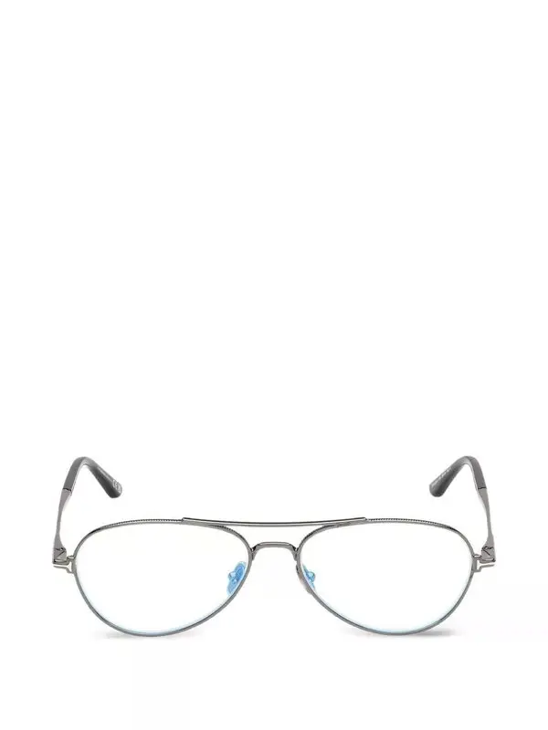 TOM FORD Pilot-frame Glasses - Grey