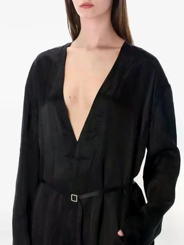 Rick Owens Ls Long Jumpsuit