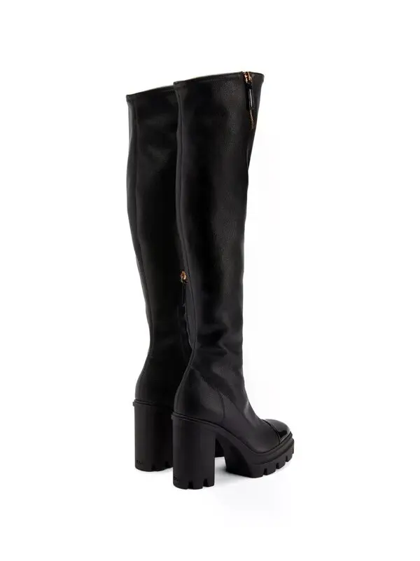GIUSEPPE ZANOTTI Platform Boots With Metal Toe Detail