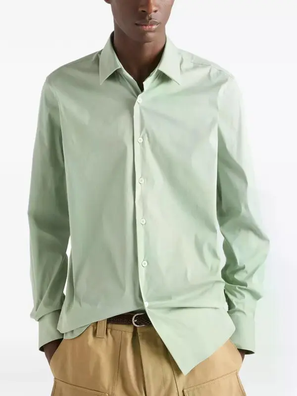 Prada Stretch Cotton Shirt