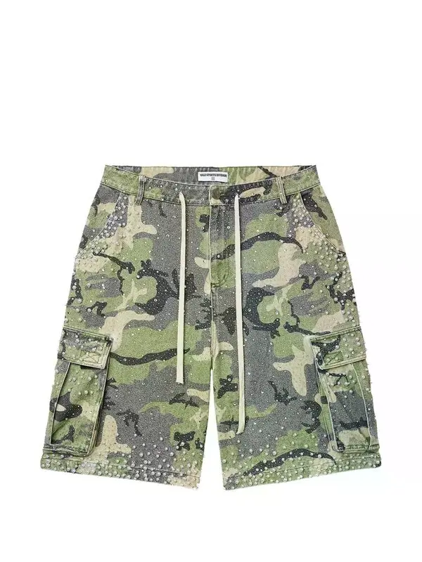 VALE FOREVER Camouflage Cargo Shorts