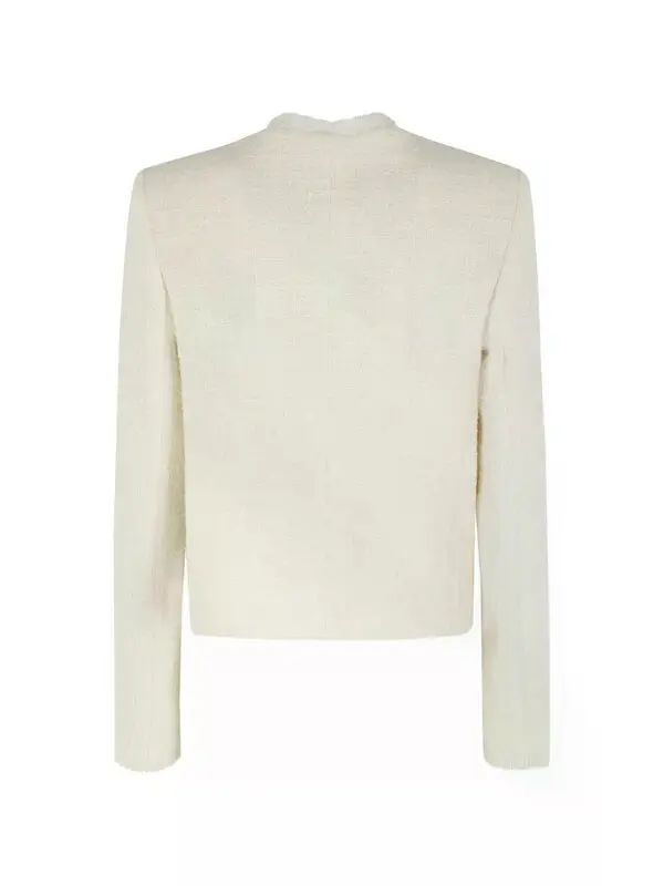 Max Mara Agami Frayed Jacket