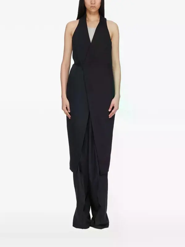 Rick Owens Sl Cyclops Coat - Black