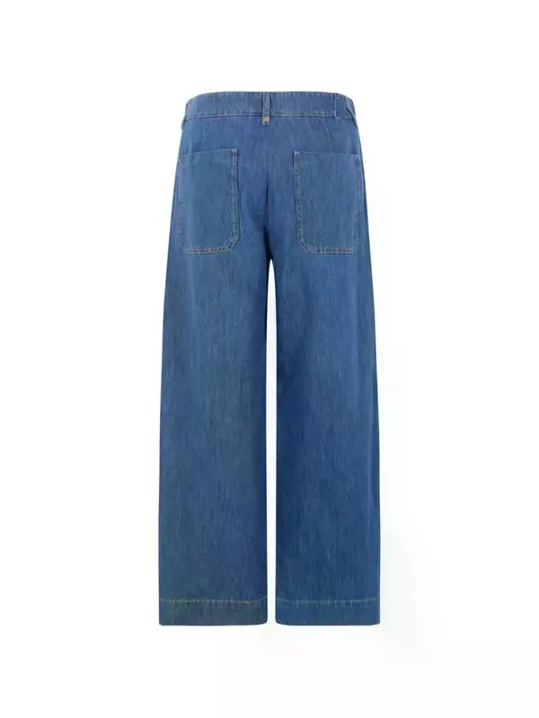 Max Mara Wide-leg Jeans - Blue