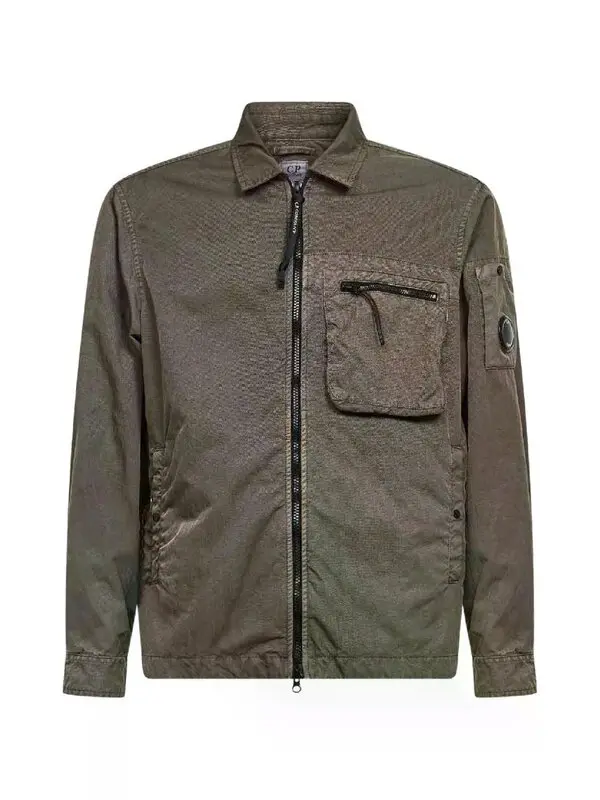C.P. COMPANY Panama-r Zipped Lens Overshirt