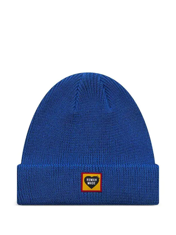 HUMAN MADE Classic Logo Beanie - Blue