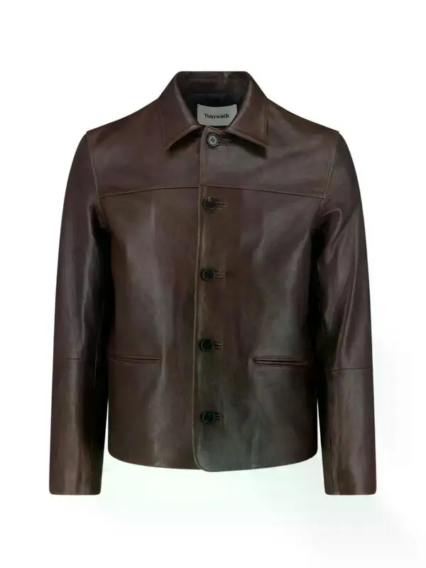 TONYWACK Lambskin Leather Jacket