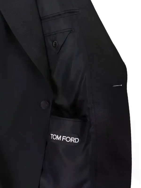 TOM FORD Single-brested Blazer - Black